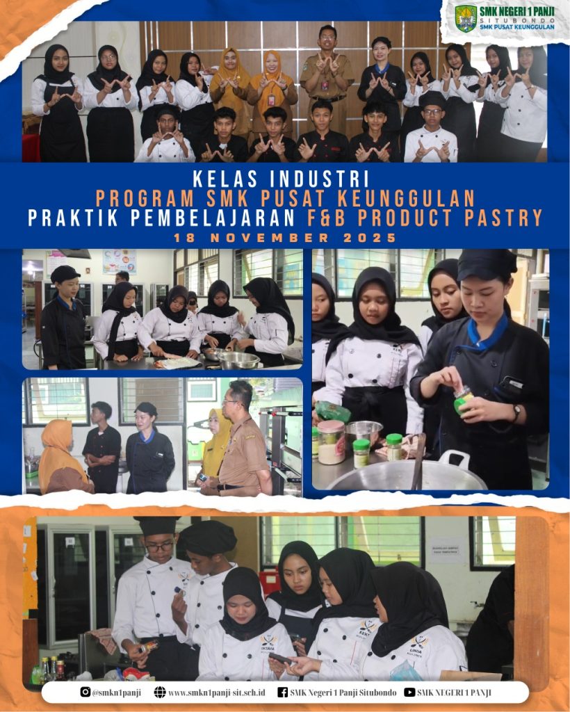 Kelas Industri Program SMK Pusat Keunggulan: Praktik Pembelajaran F&B ...
